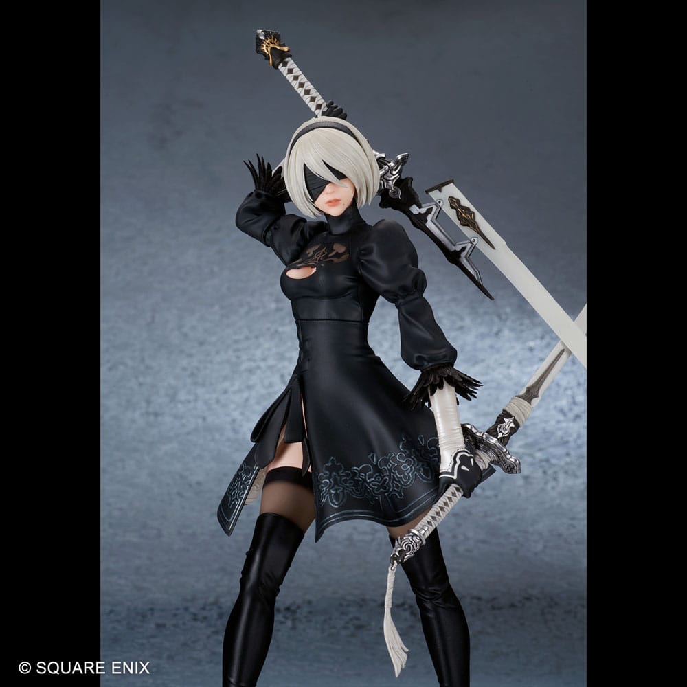 Flare: NieR - Automata "2B YoRHa No. 2 Type B Ver. 2.0" 1/6 PVC Statue ...
