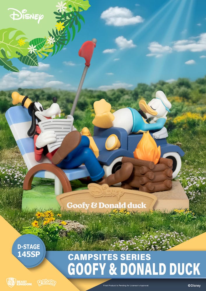 Beast Kingdom Toys: Disney D-Stage Campsite Series PVC Diorama Goofy ...