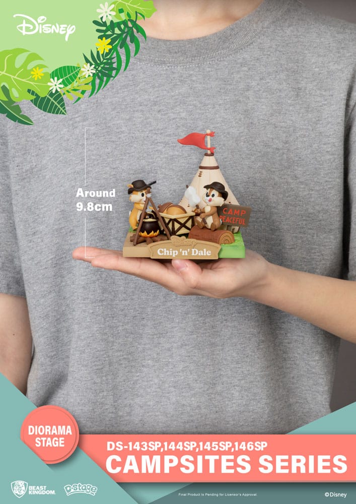 Beast Kingdom Toys: Disney D-Stage Campsite Series PVC Diorama Goofy ...